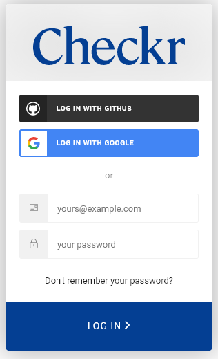 Logging into Checkr for the First Time – Grubhub Command Center