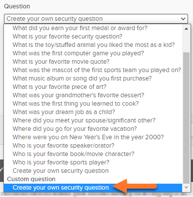 Okta Self-Service: Change Security Question – Grubhub Command Center